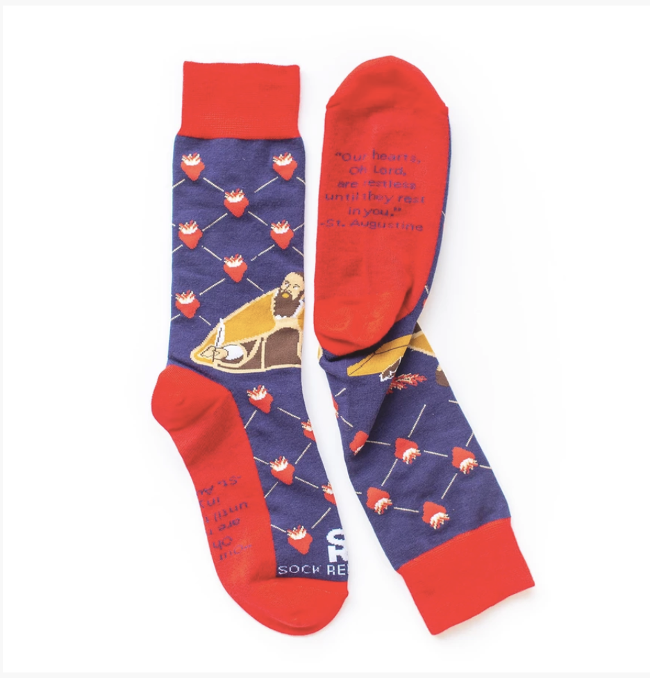 New Saint Socks from Sock Religious – TOM PERNA