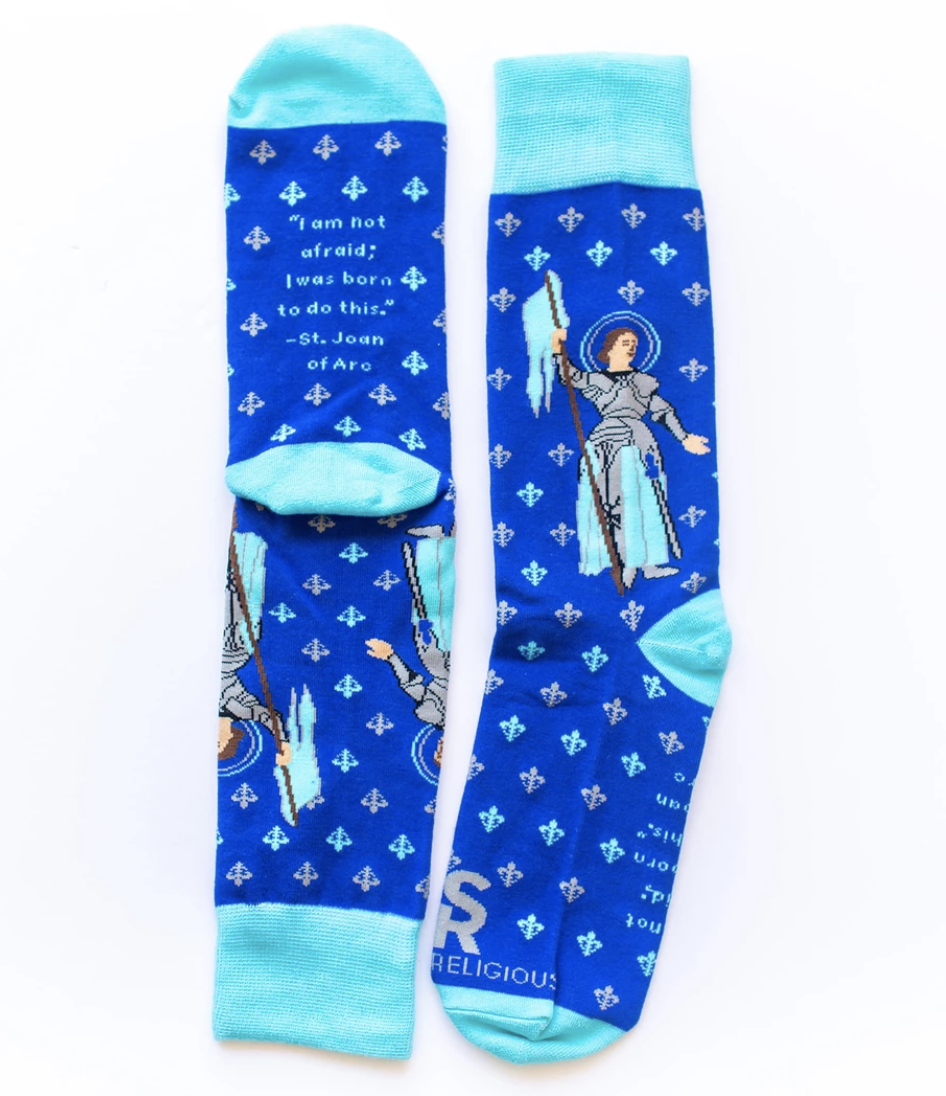 New Saint Socks from Sock Religious – TOM PERNA